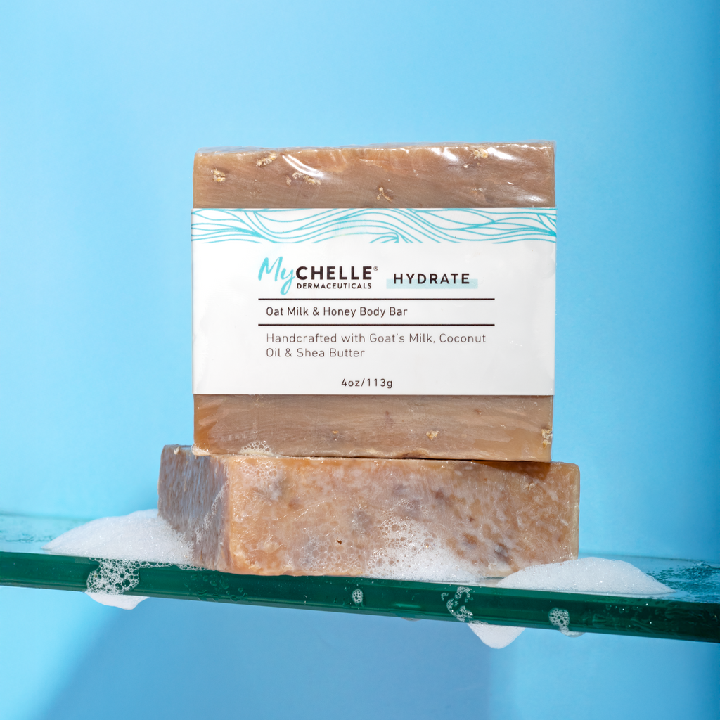 Oat Milk & Honey Body Bar - Natural Exfoliating Bar Soap