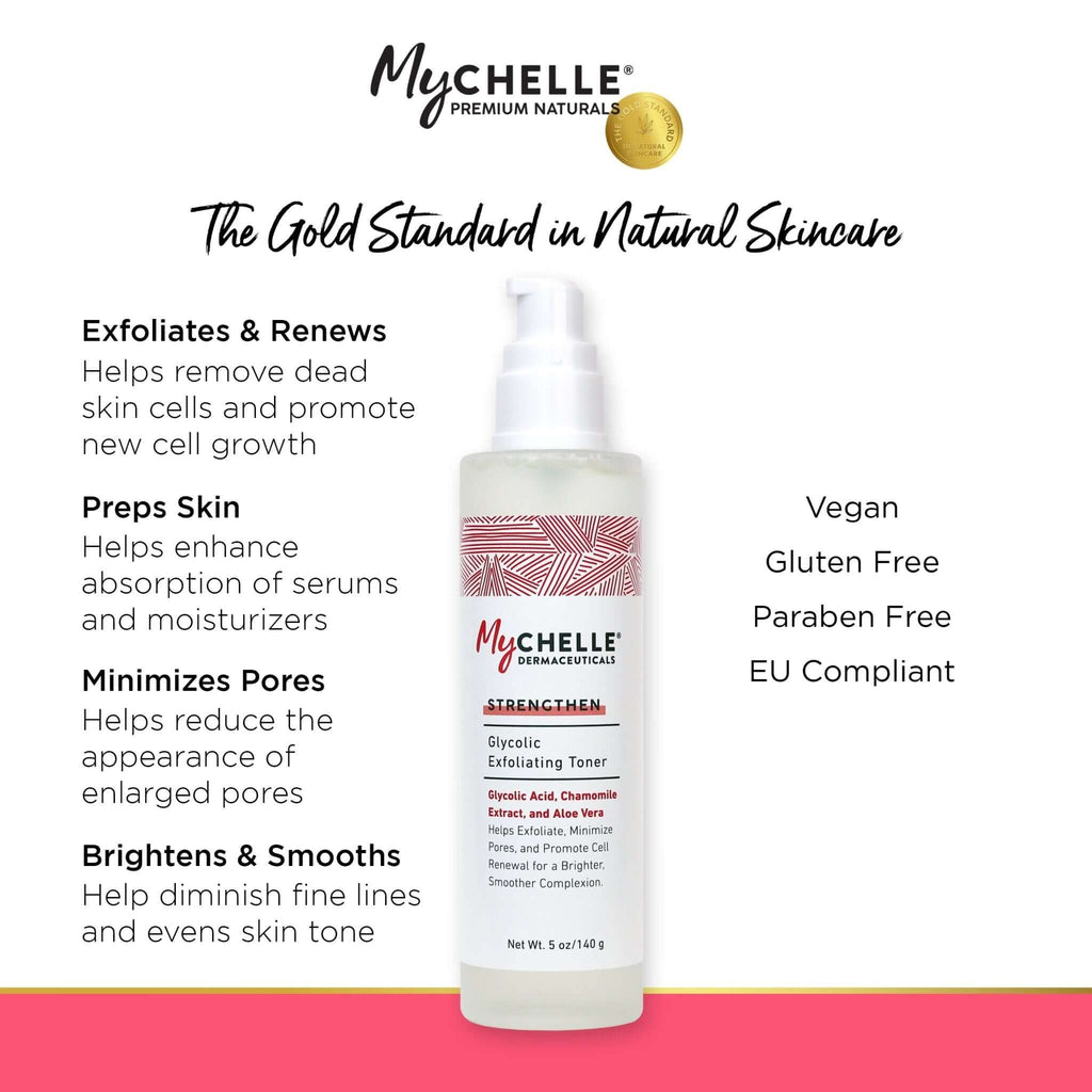 Glycolic Exfoliating Toner – MyCHELLE Dermaceuticals